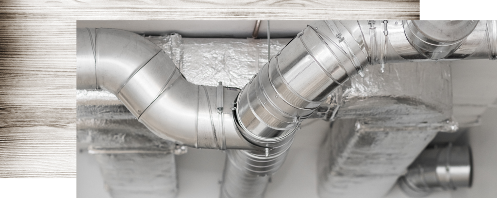 Air-duct inspection. Keep the air you breathe clean.