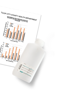 Water-quality testing. Keep your drinking water safe.